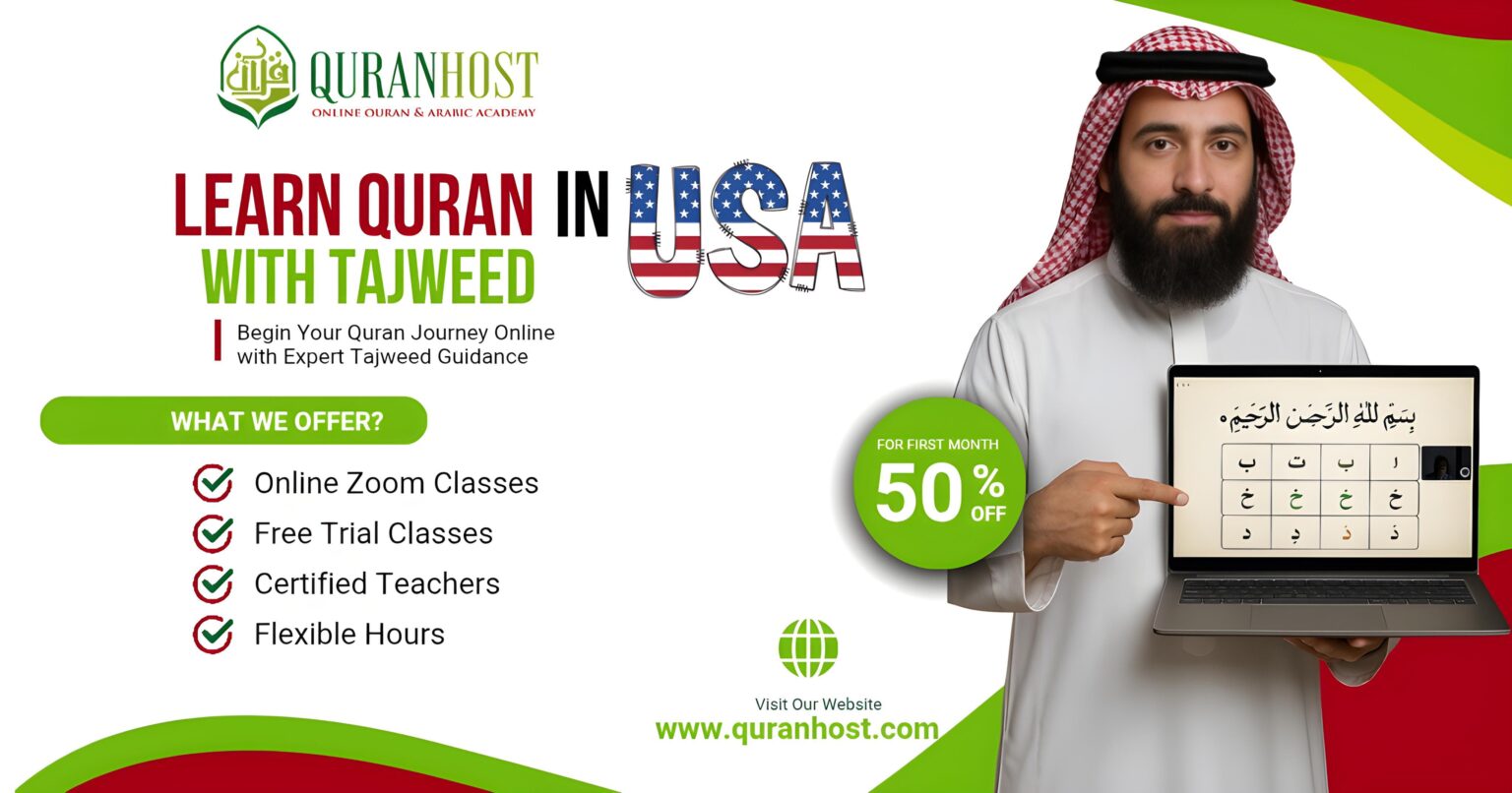 Learn Quran Online With Tajweed In The USA | QuranHost